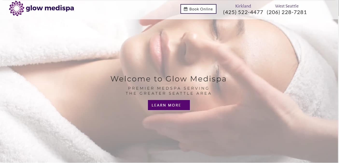Glow Medispa - Thrive Web Design Seattle